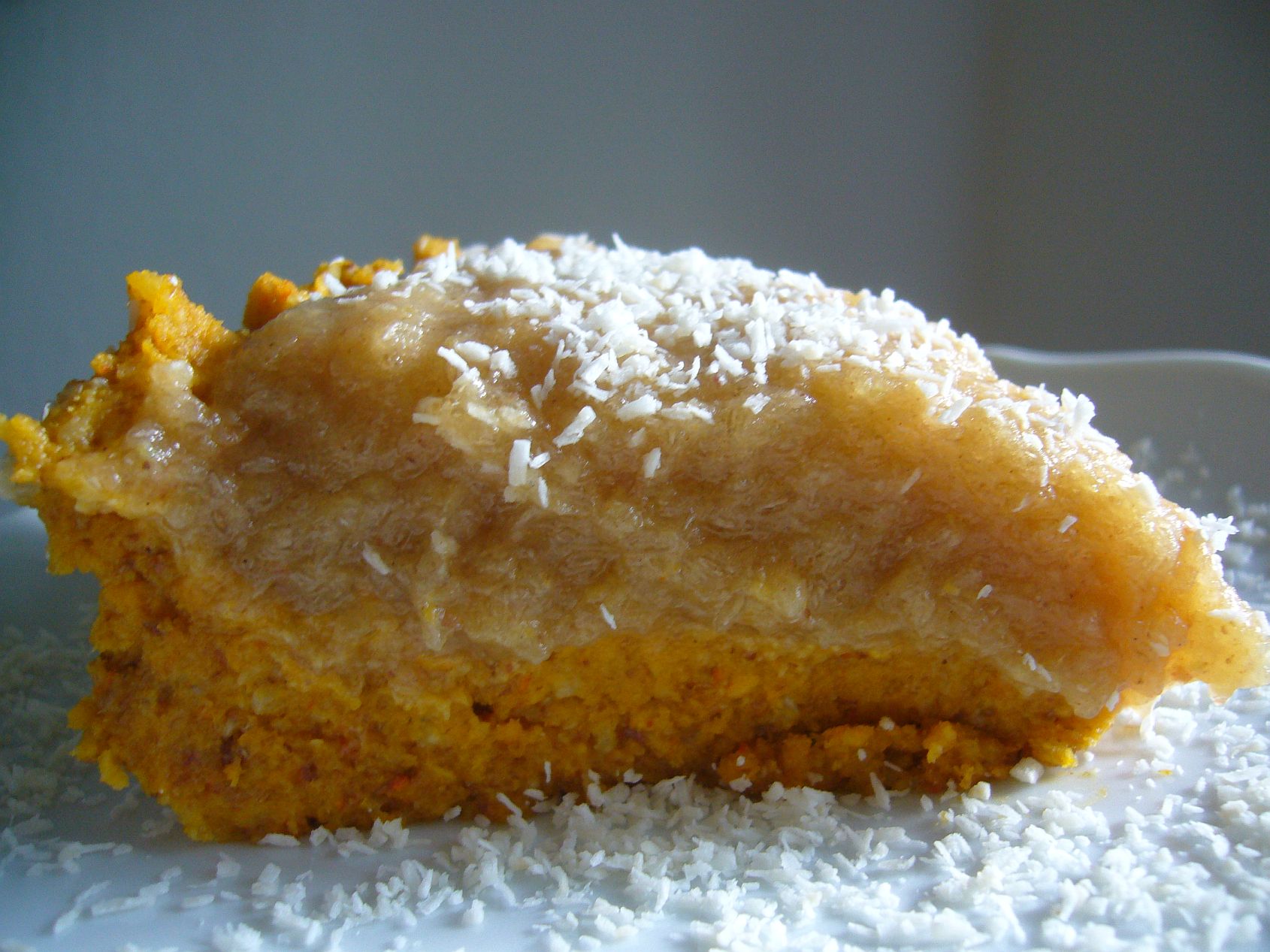 Köstlicher Apfel-Kürbiskuchen ohne backen - Silke Leopold